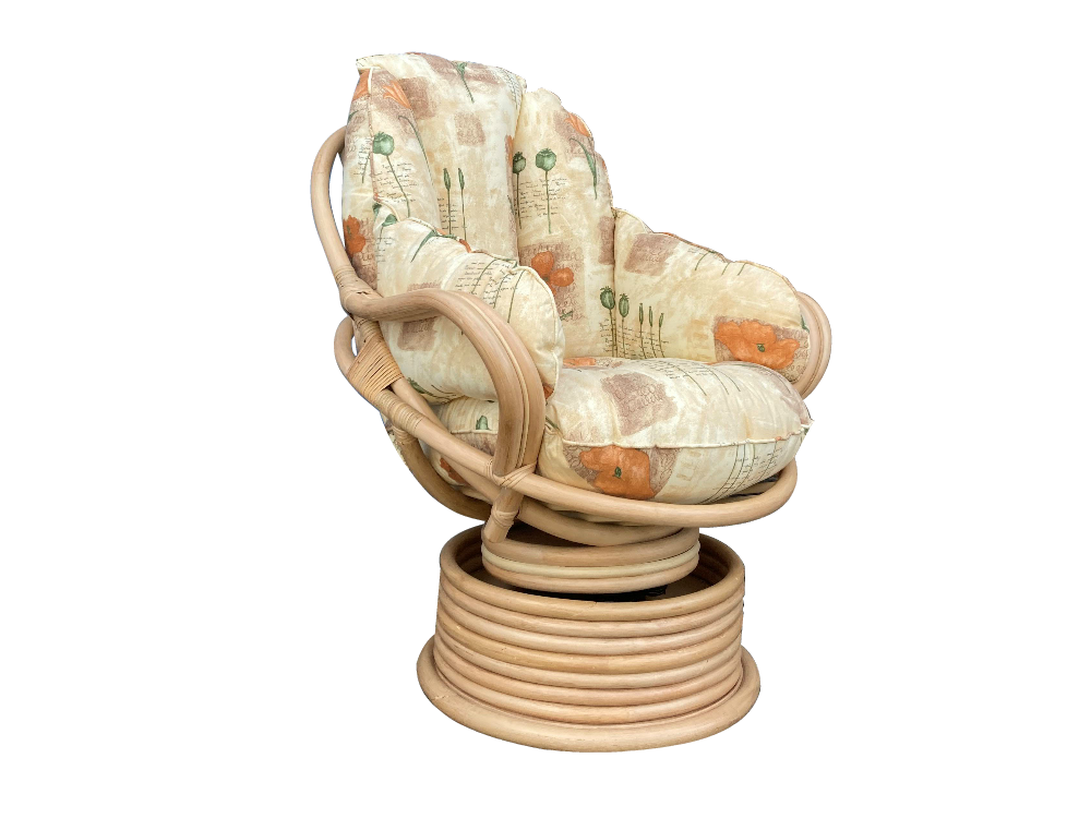 Double Arm Swivel Rocker – Premier Cane Furniture